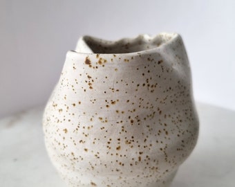 Modern Organic Ceramic Flower Vase. Soft Form. Handmade. - Etsy