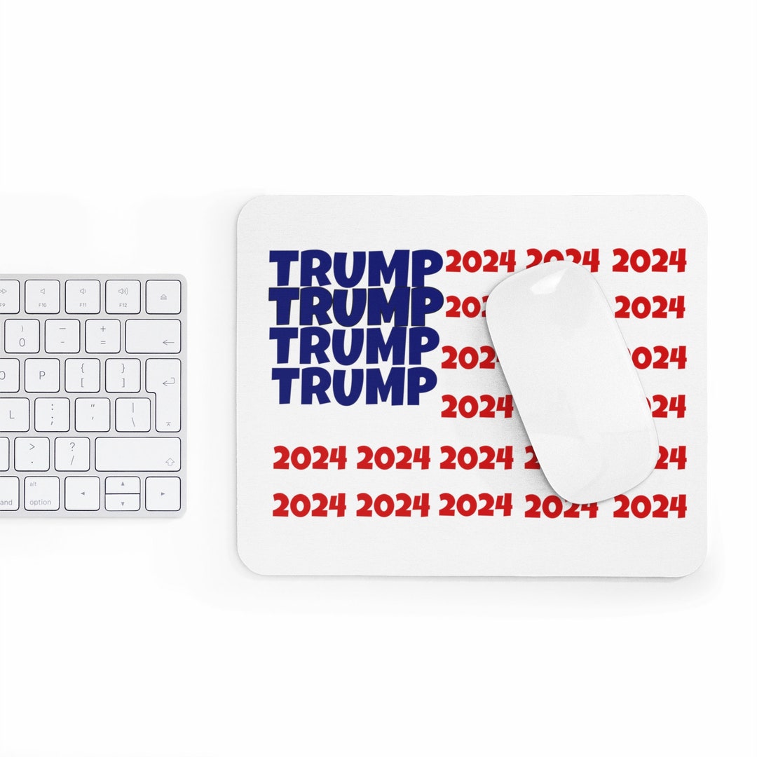 2024 Donald Trump American Flag Mouse Pad Support Our War - Etsy
