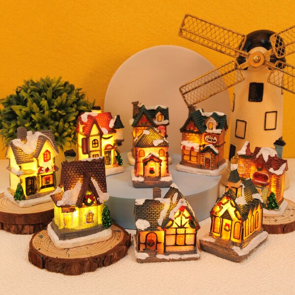 Christmas Led House - Etsy