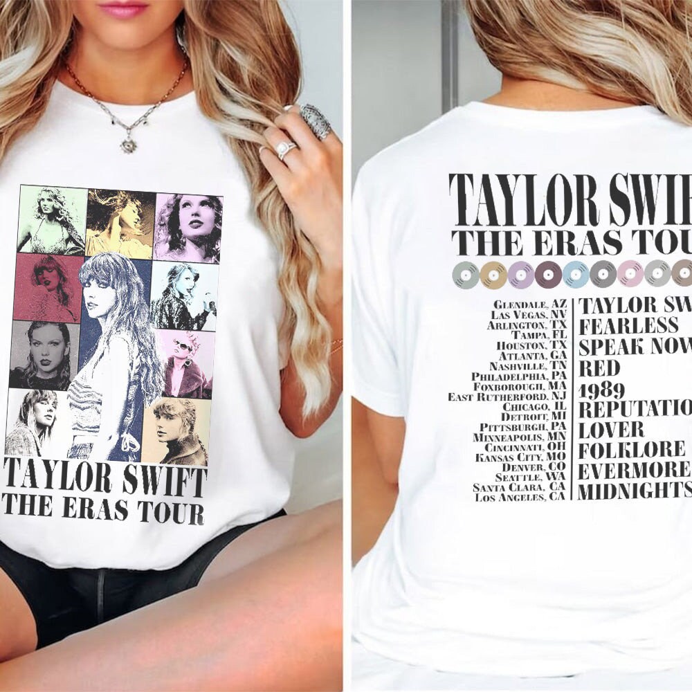 Eras Tour Concert Shirt, Taylor Concert Shirt, Eras Tour Tee, Taylor ...