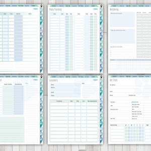 Goodnotes Digital Puppy Planner: Pet Training, Dog Care (digital ...