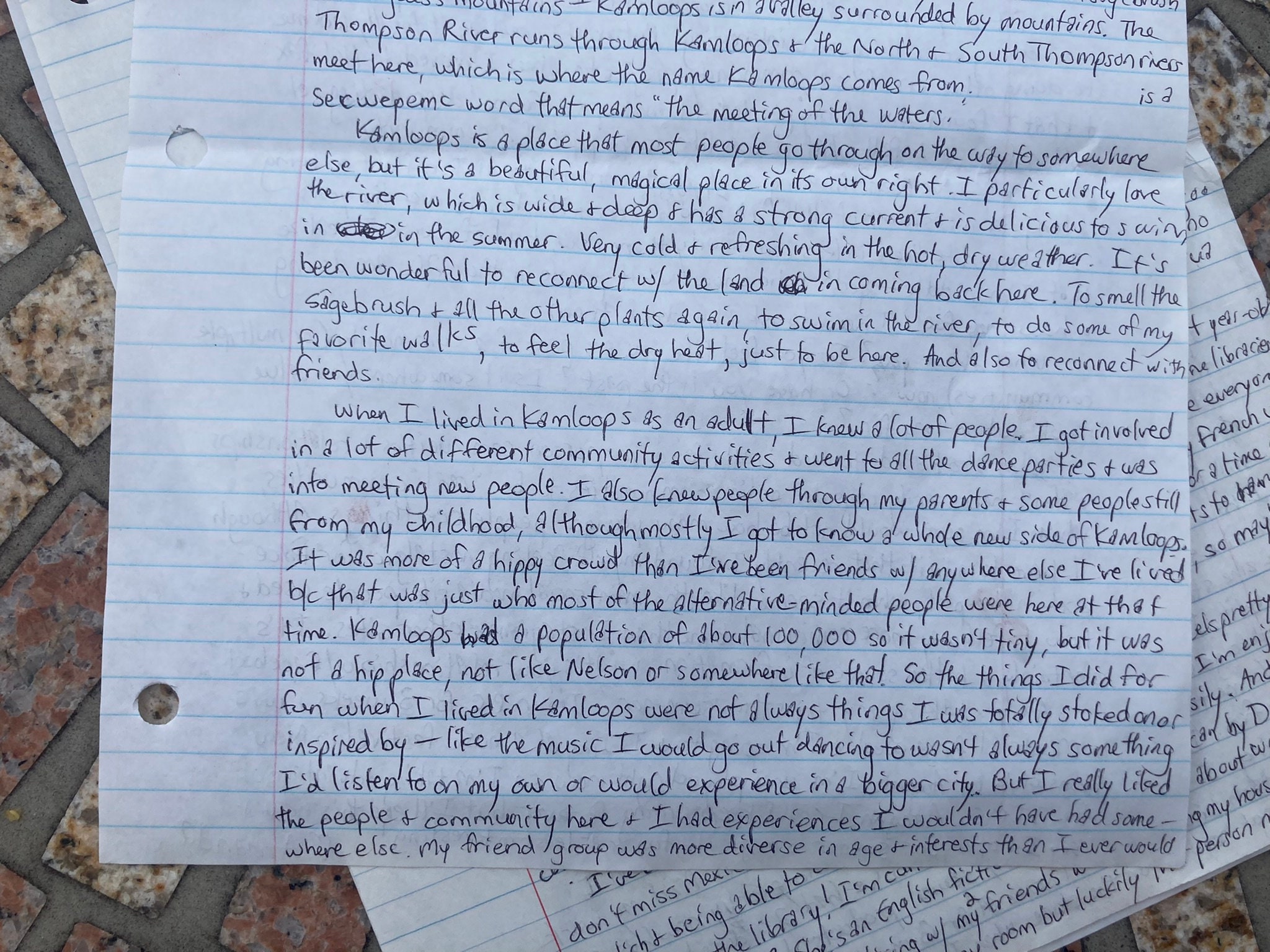 Letter From Amanda a Handwritten Personal Letter Sent From Me to You - Etsy