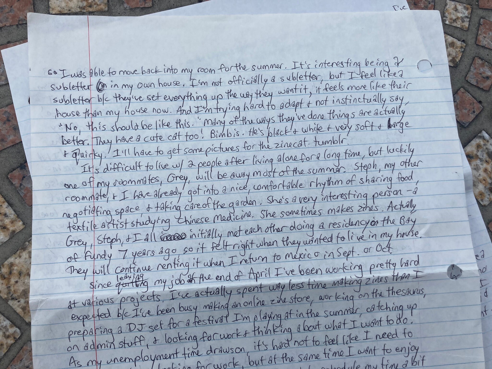 Letter From Amanda a Handwritten Personal Letter Sent From Me to You - Etsy