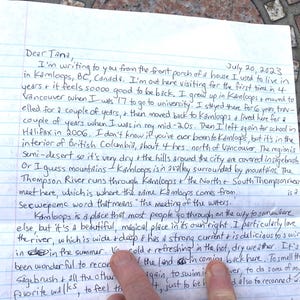 Letter From Amanda - a Handwritten Personal Letter From Me to You - Etsy