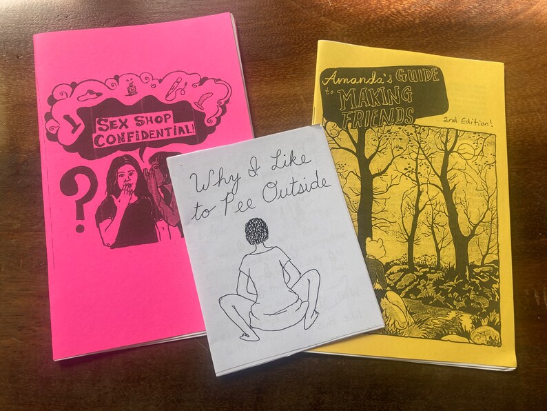 Package of 3 Zines - Etsy