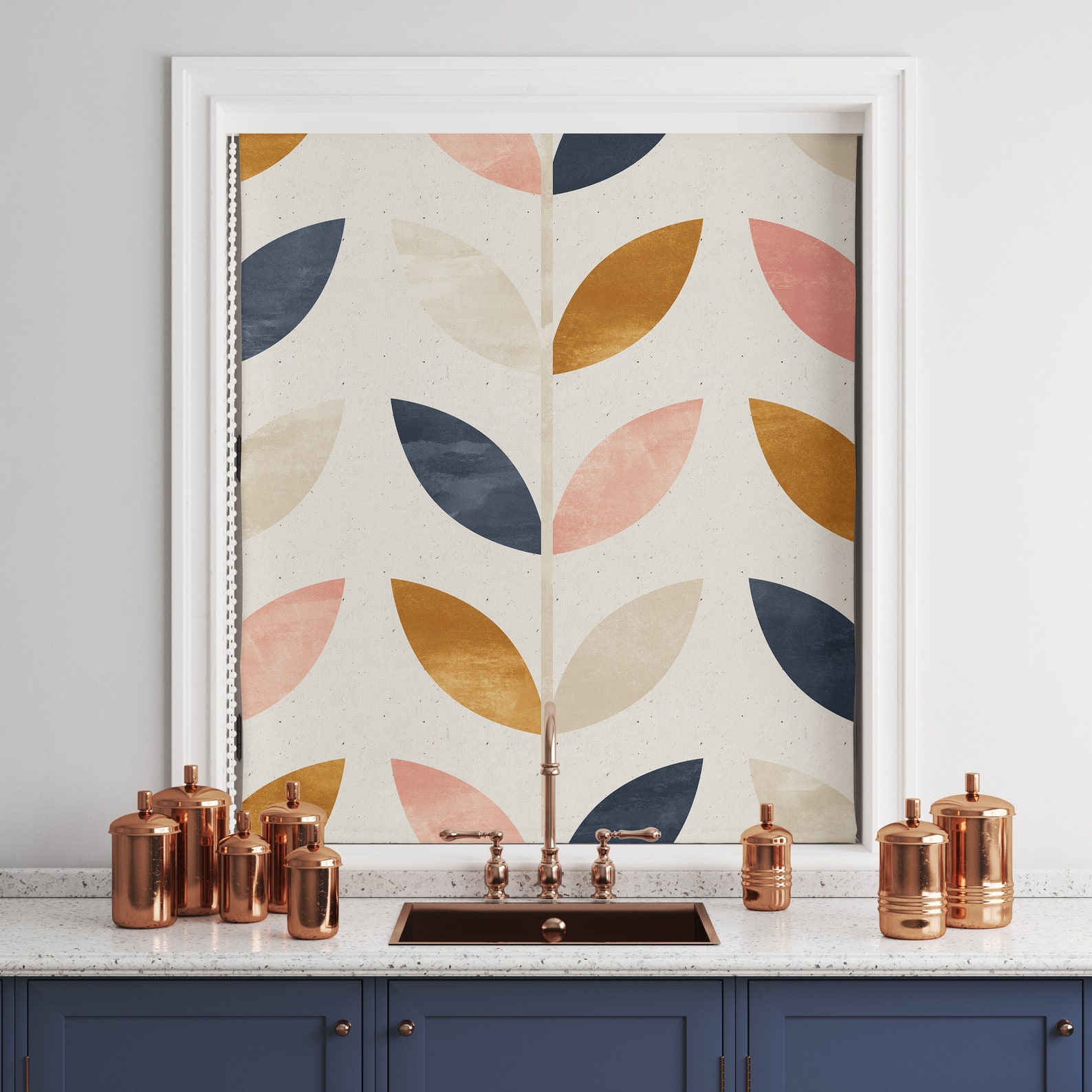 Colorful Blackout Window Treatments Panels, Custom Roller Shades Motorized, Personalized Shades ...