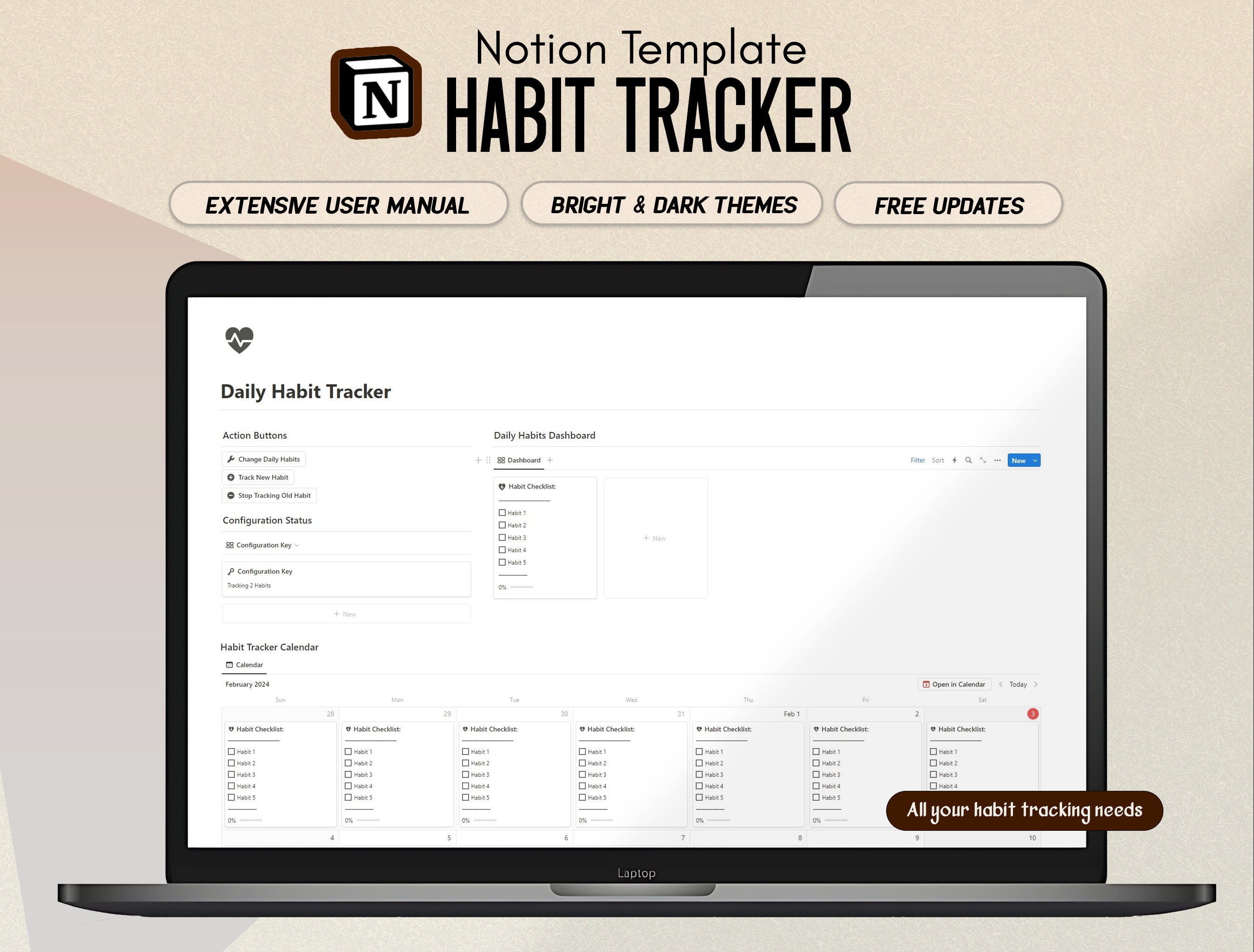 Habit Tracker Habit Manager Habit Builder Progress Tracker Daily View ...