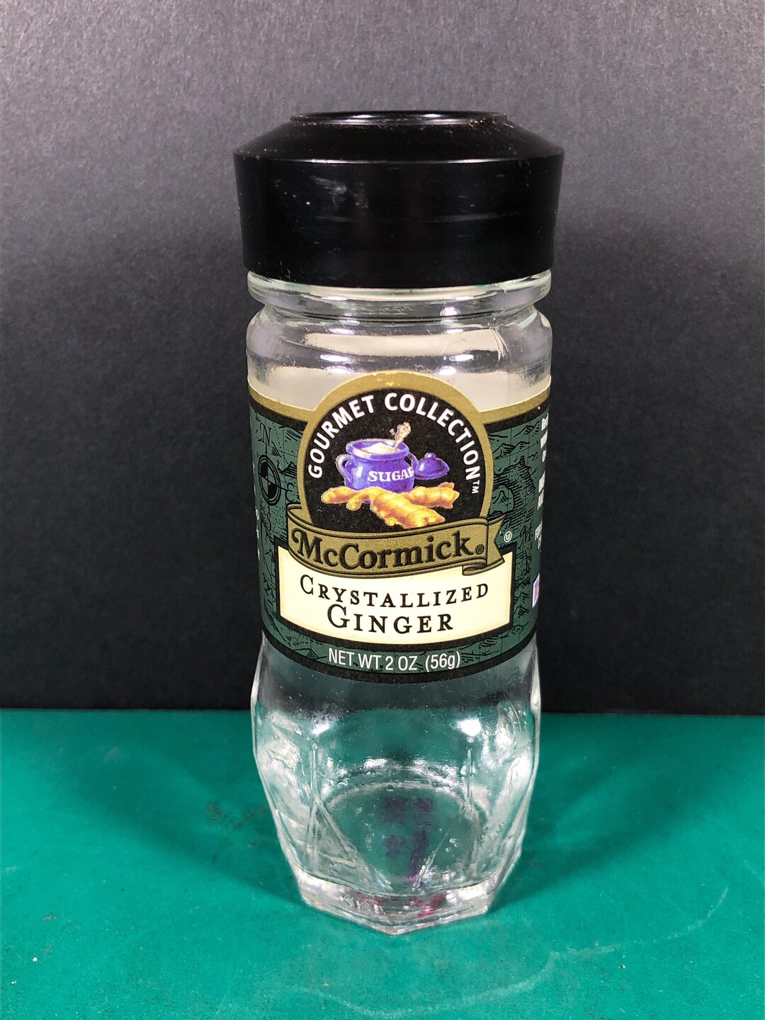 Mccormick | Crystalized Ginger Vintage Spice Jar | Empty | Retro ...