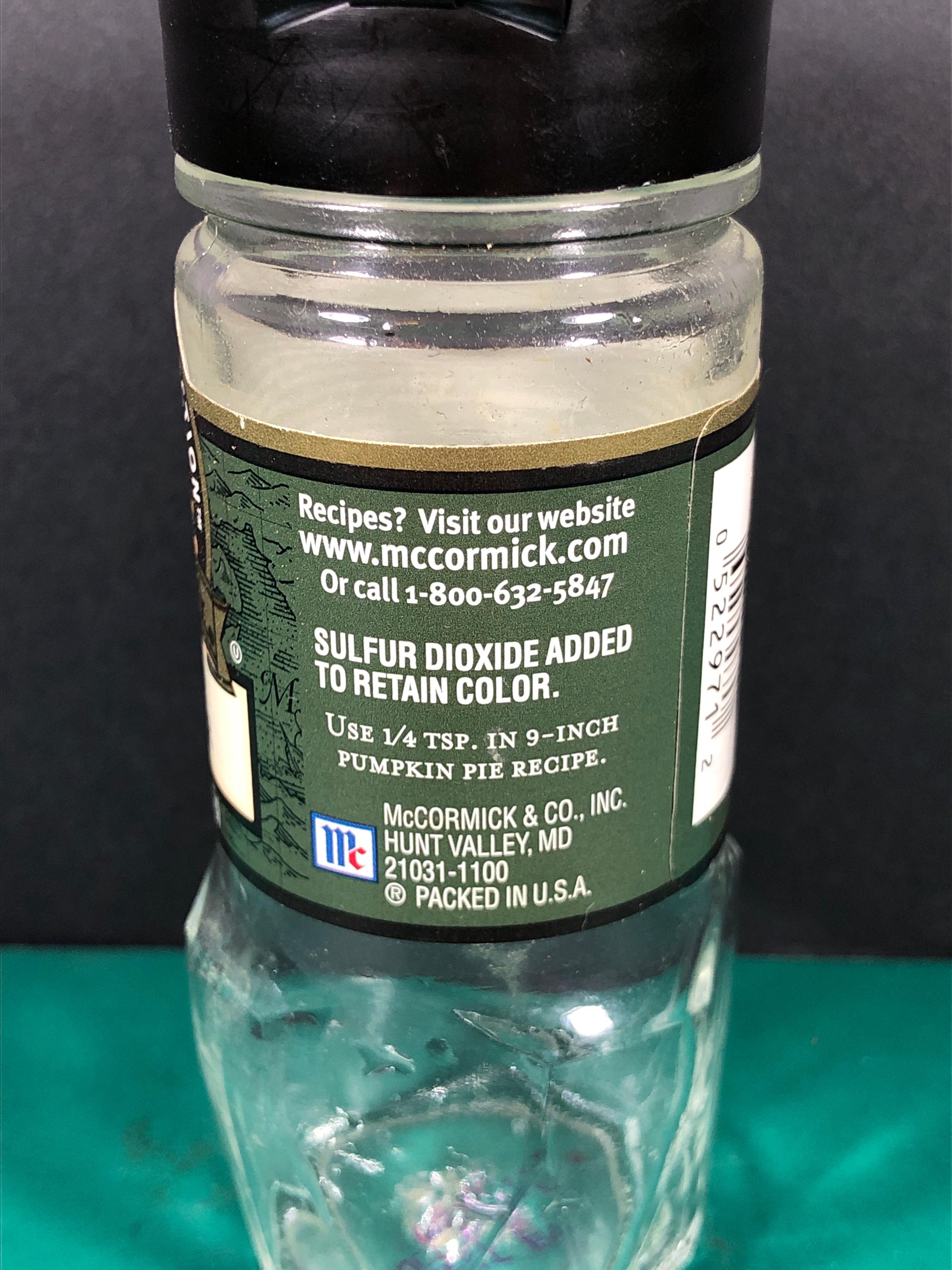 Mccormick | Ground Ginger Vintage Spice Jar | Empty | Retro Kitchen ...