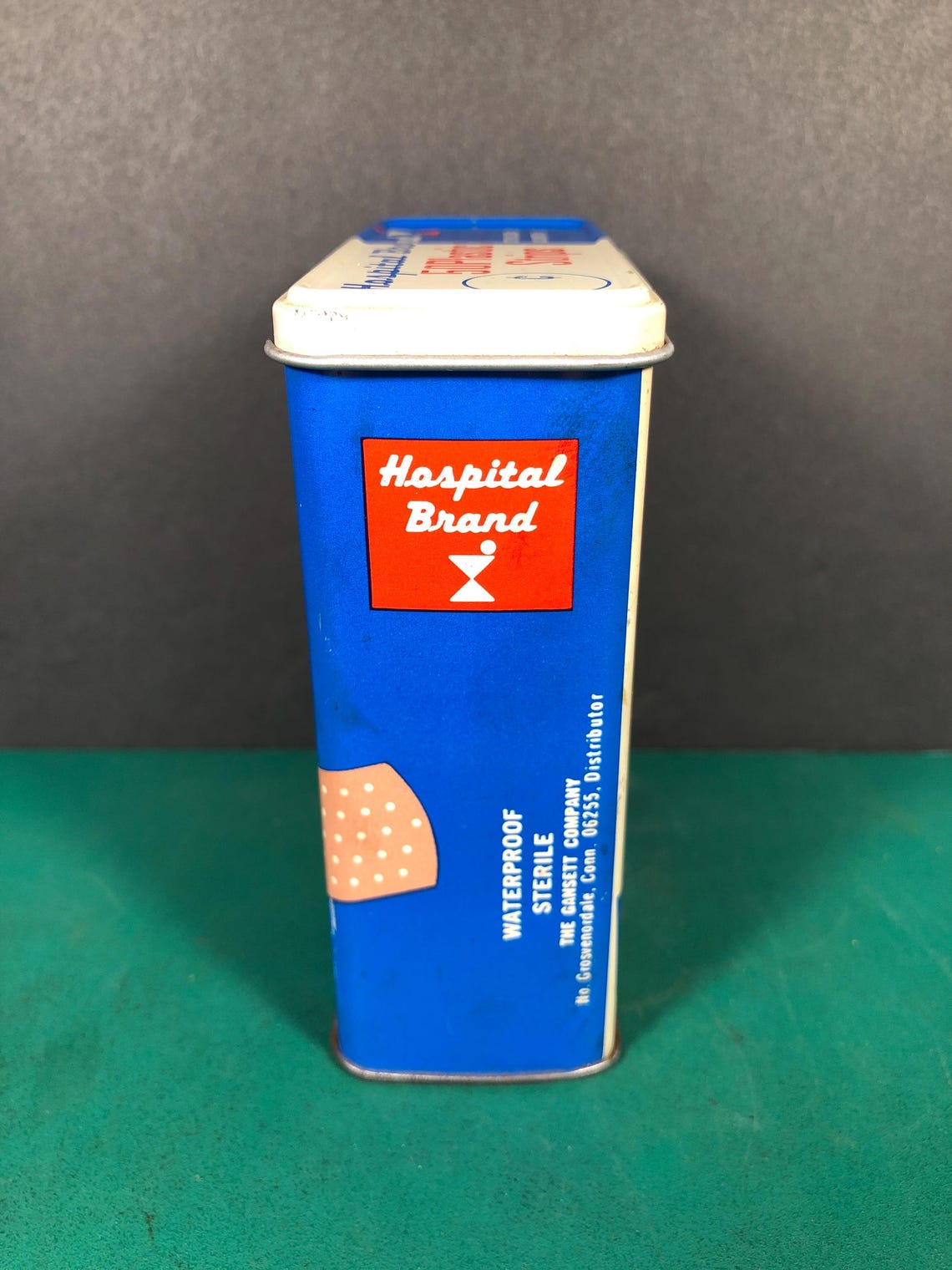 Hospital Brand | RARE Vintage Plastic Bandages Empty Tin | No UPC - Etsy