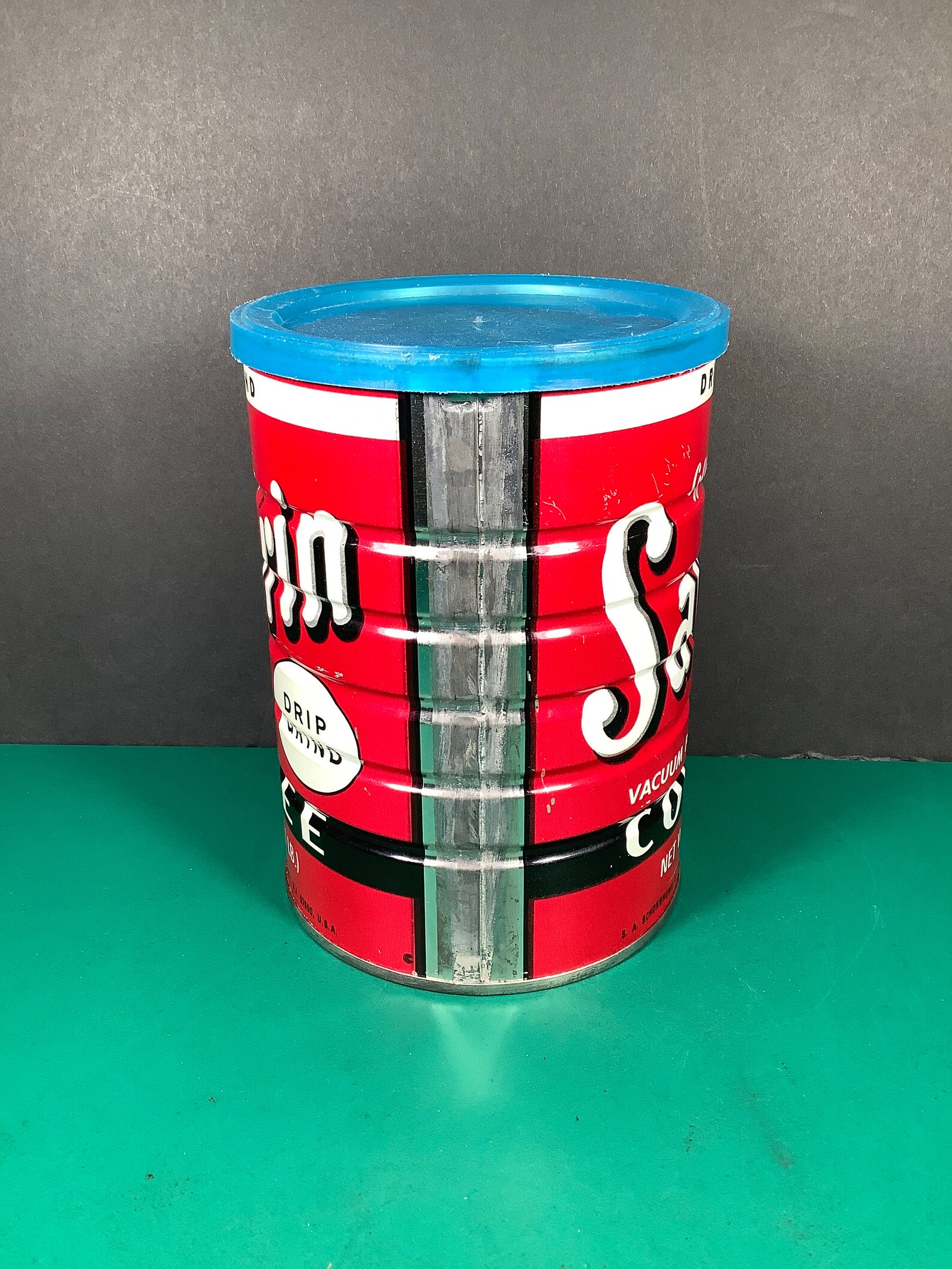 Savarin | Vintage 1lb Coffee Can With Lid | Drip Grind | Empty - Etsy