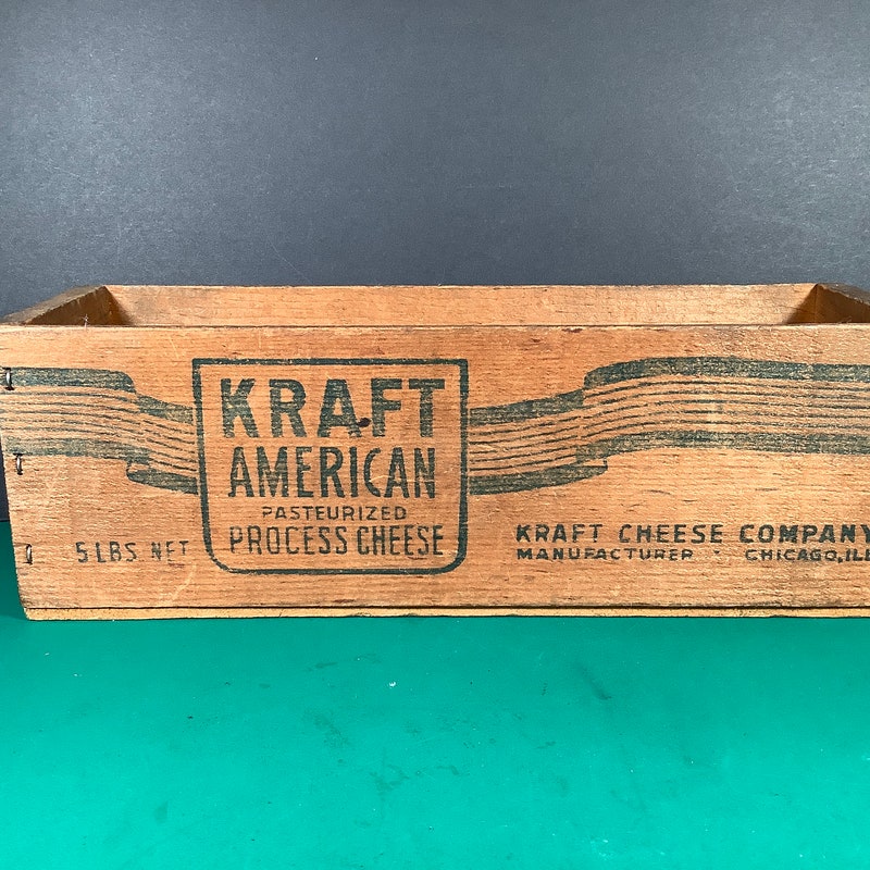 Vintage Cheese Box - Etsy