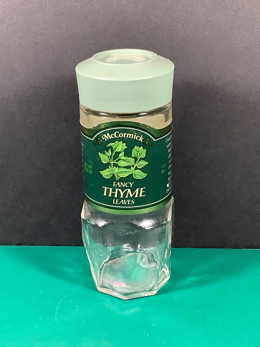 Vintage Mccormick Fancy Thyme Leaves Spice Jar Empty - Etsy