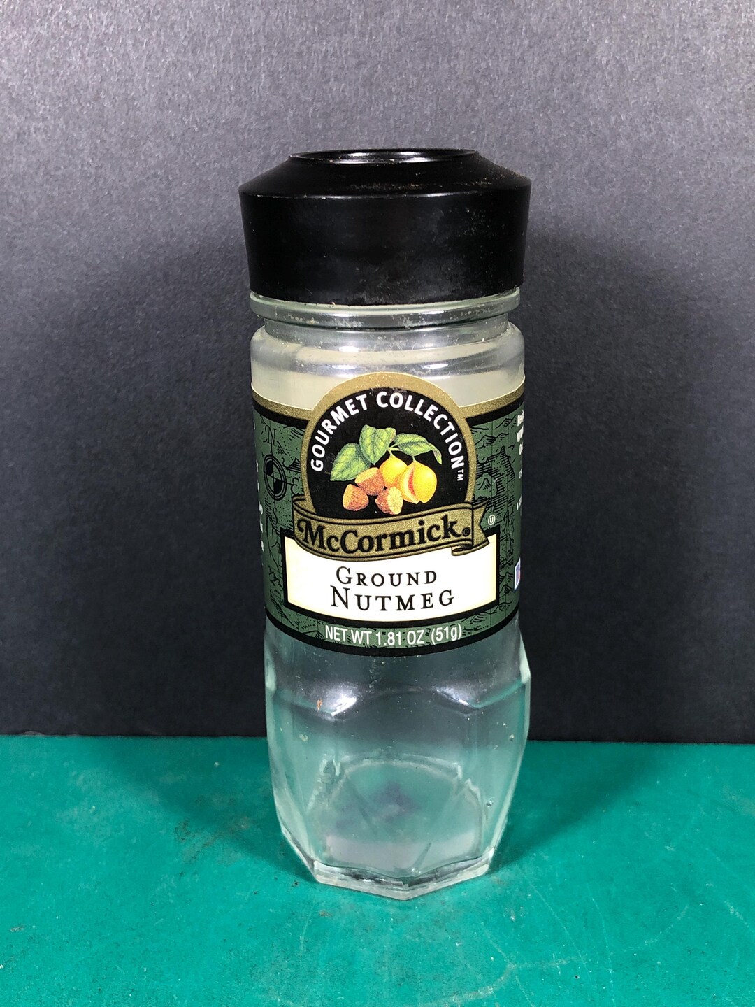 Mccormick | Ground Nutmeg Vintage Spice Jar | Empty | Retro Kitchen ...