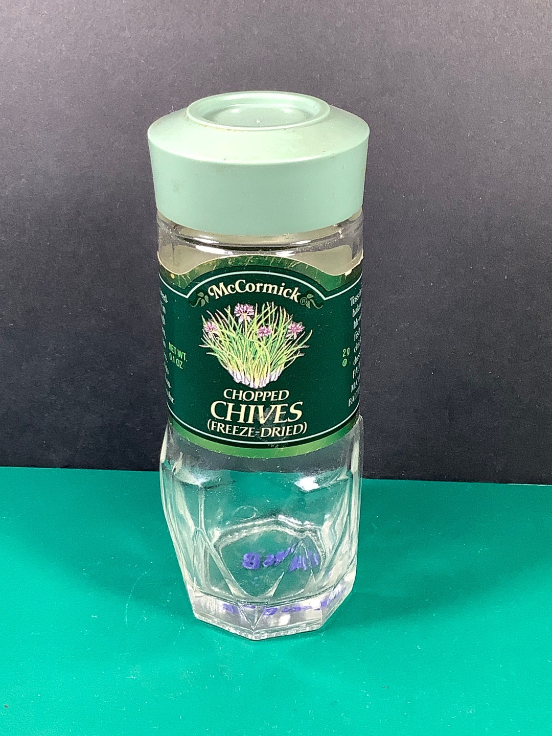 Mccormick | Chopped Chives Vintage Spice Jar | Empty | Retro Kitchen ...