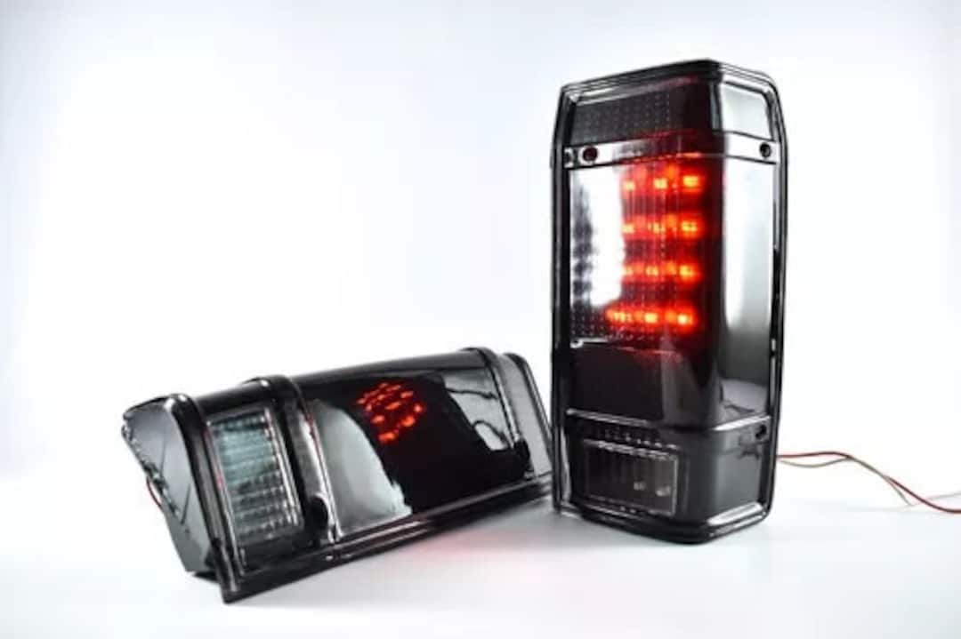 Ford Ranger, Bronco II LED SMOKE Pair Tail Lights 1983-1992 83 84 85 86 ...