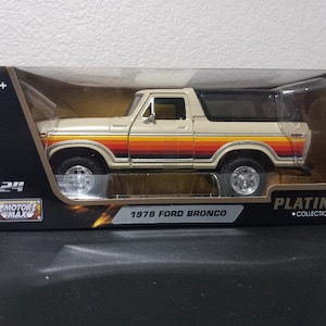 1978 Ford Bronco 1/24 Scale Diecast Model Car - Etsy