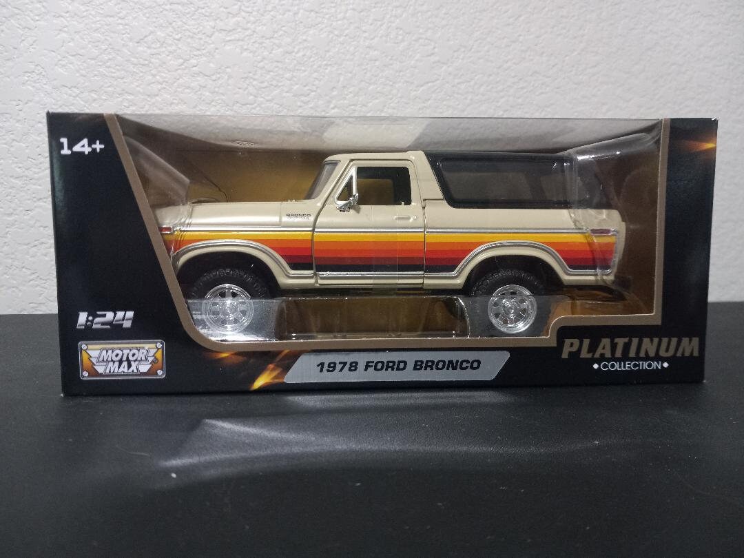 1978 Ford Bronco 1/24 Scale Diecast Model Car - Etsy