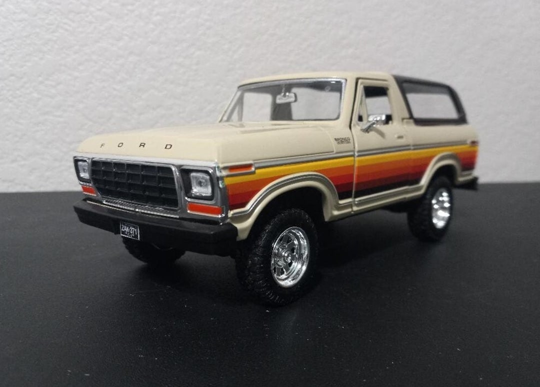 1978 Ford Bronco 1/24 Scale Diecast Model Car - Etsy