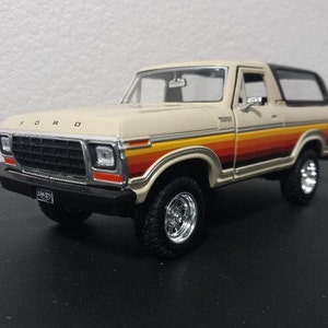 1978 Ford Bronco 1/24 Scale Diecast Model Car - Etsy