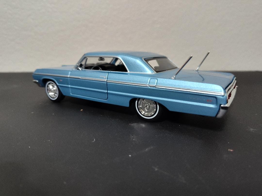 1964 Chevy Impala SS Hardtop - 1/24 Scale Diecast Model Car - Etsy