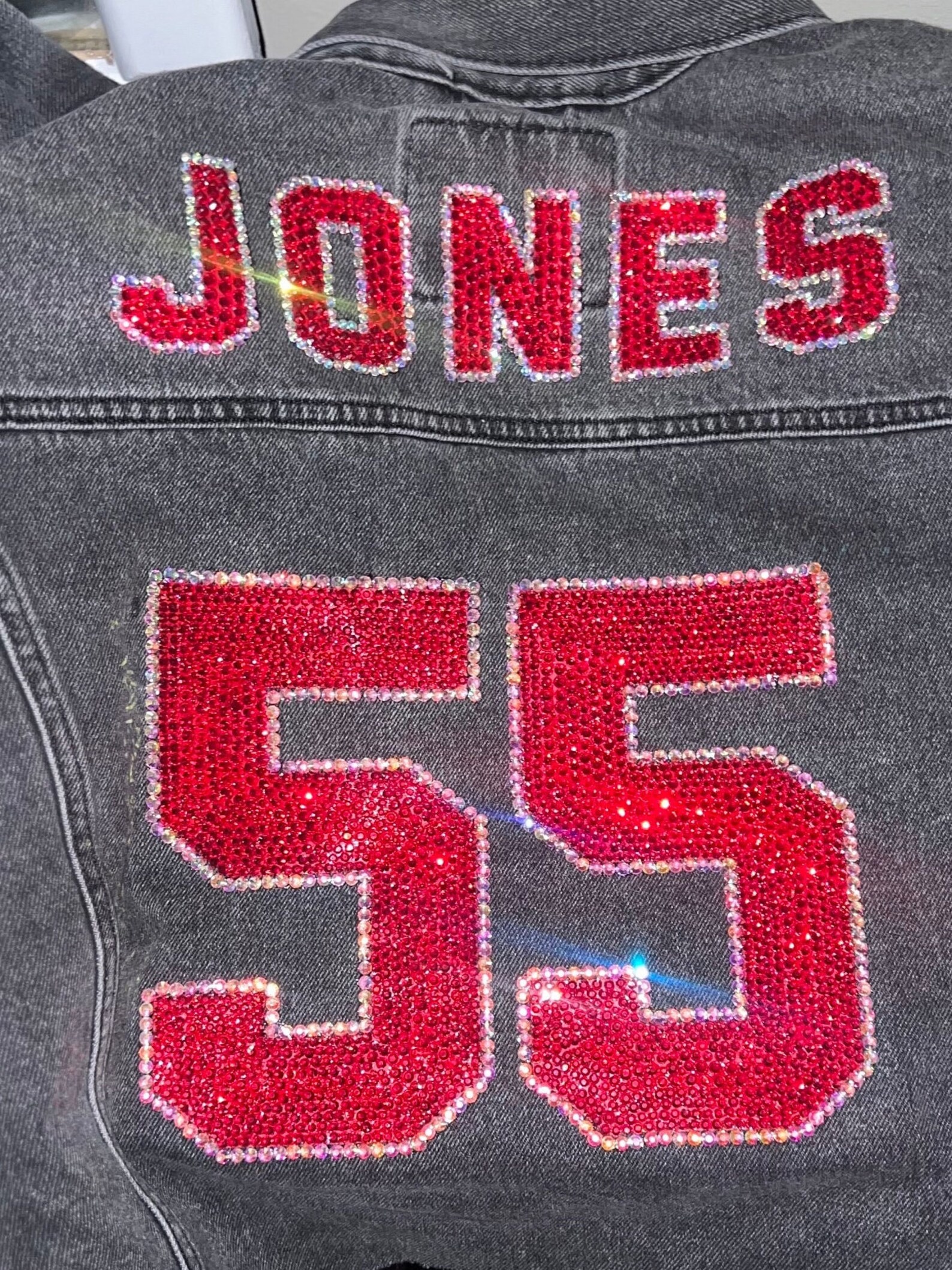 Custom Rhinestone Shirts hand Made - Etsy