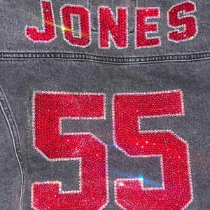 Custom Rhinestone Shirts hand Made - Etsy