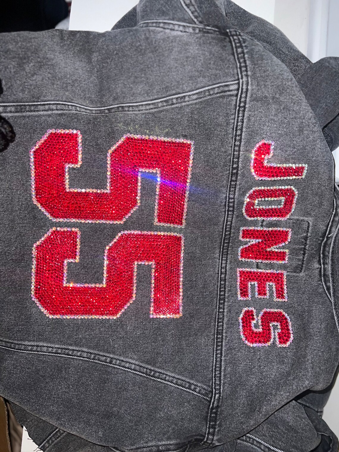 Custom Rhinestone Shirts hand Made - Etsy