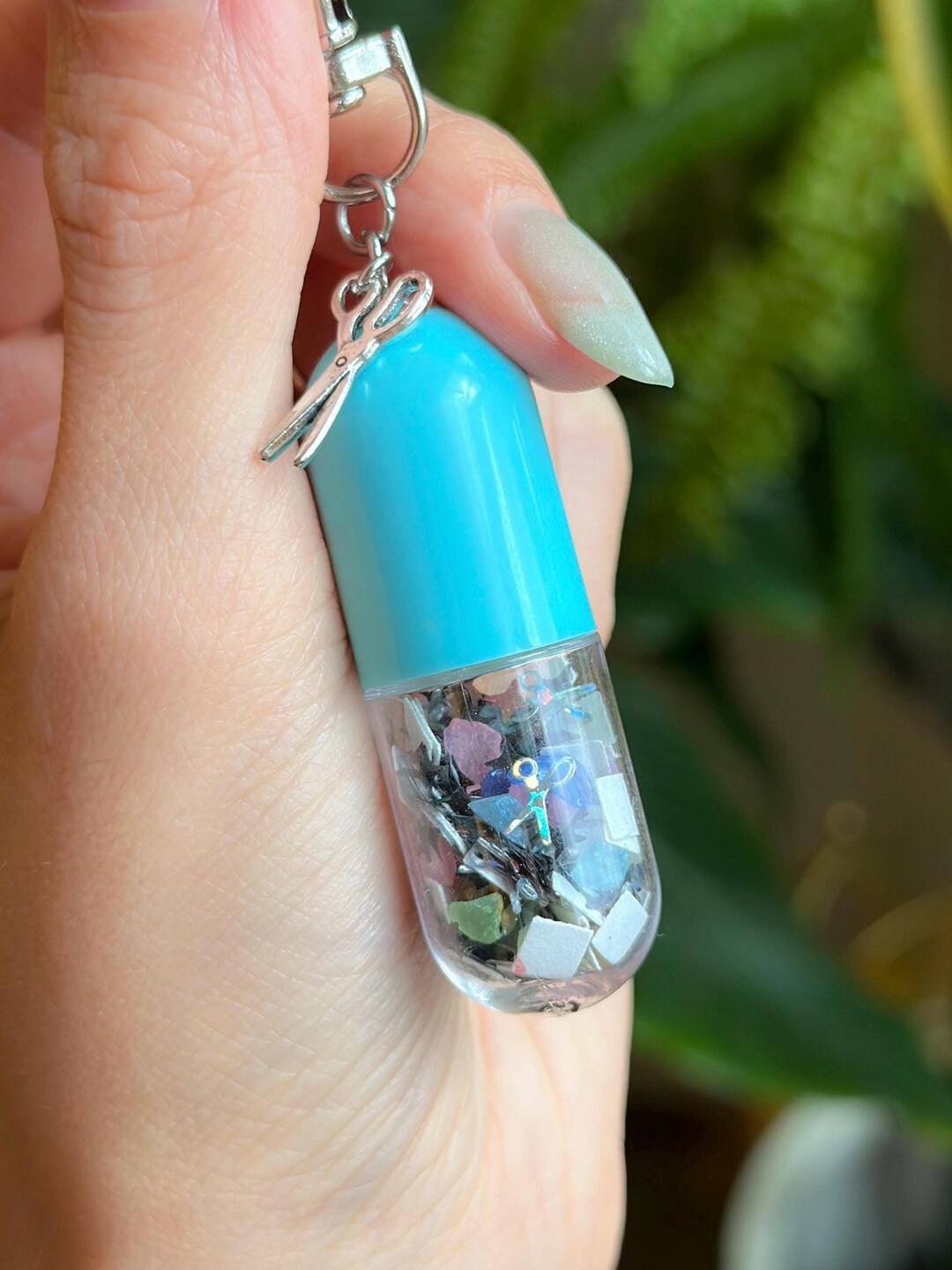 Rock, Paper, Scissors Ispy Chill Pill Keychain - Etsy