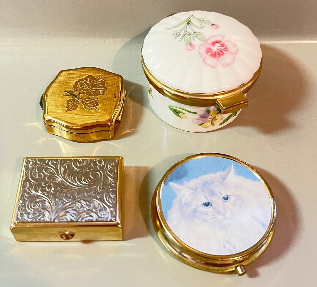 Vintage Pill Boxes Snuff Boxes Trinket Boxes Various Styles - Etsy