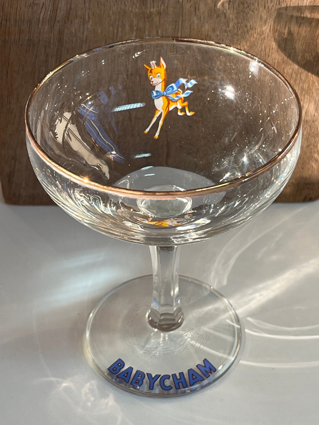 Vintage Babycham Glasses 1960s Original Vintage 2nd Generation - Etsy UK
