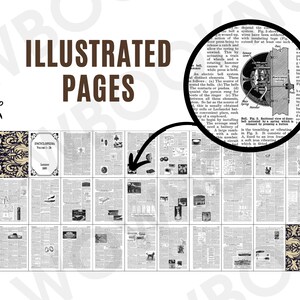 Vintage Encyclopedia 26 Volums Mini Books Openeable Pages Printable ...