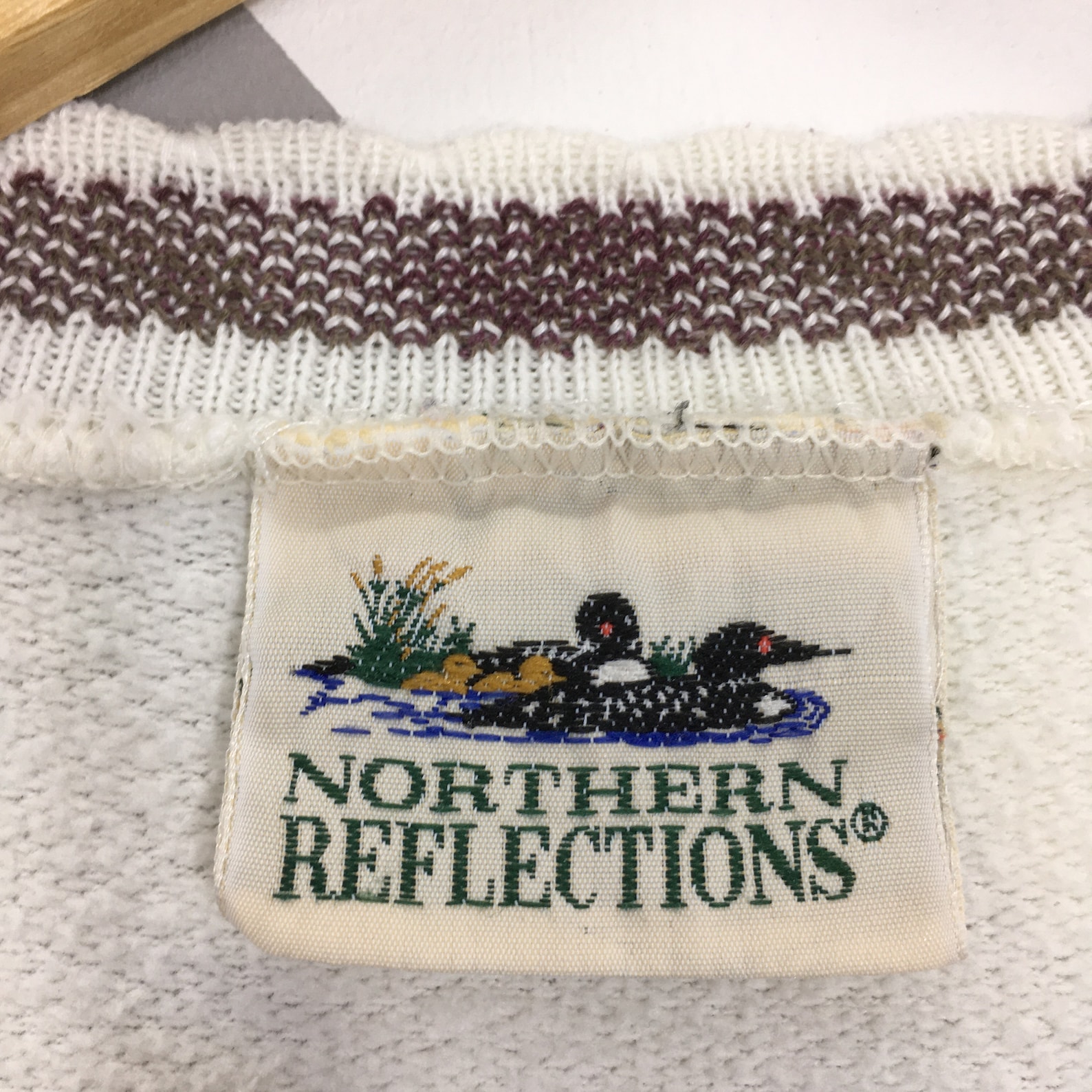 Vintage Northern Reflections Animal Habitat Sweatshirt Large Bird House Habitat Graphics ...