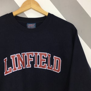 Vintage Linfield University Pro Weave Sweatshirt Small Linfield Spell ...