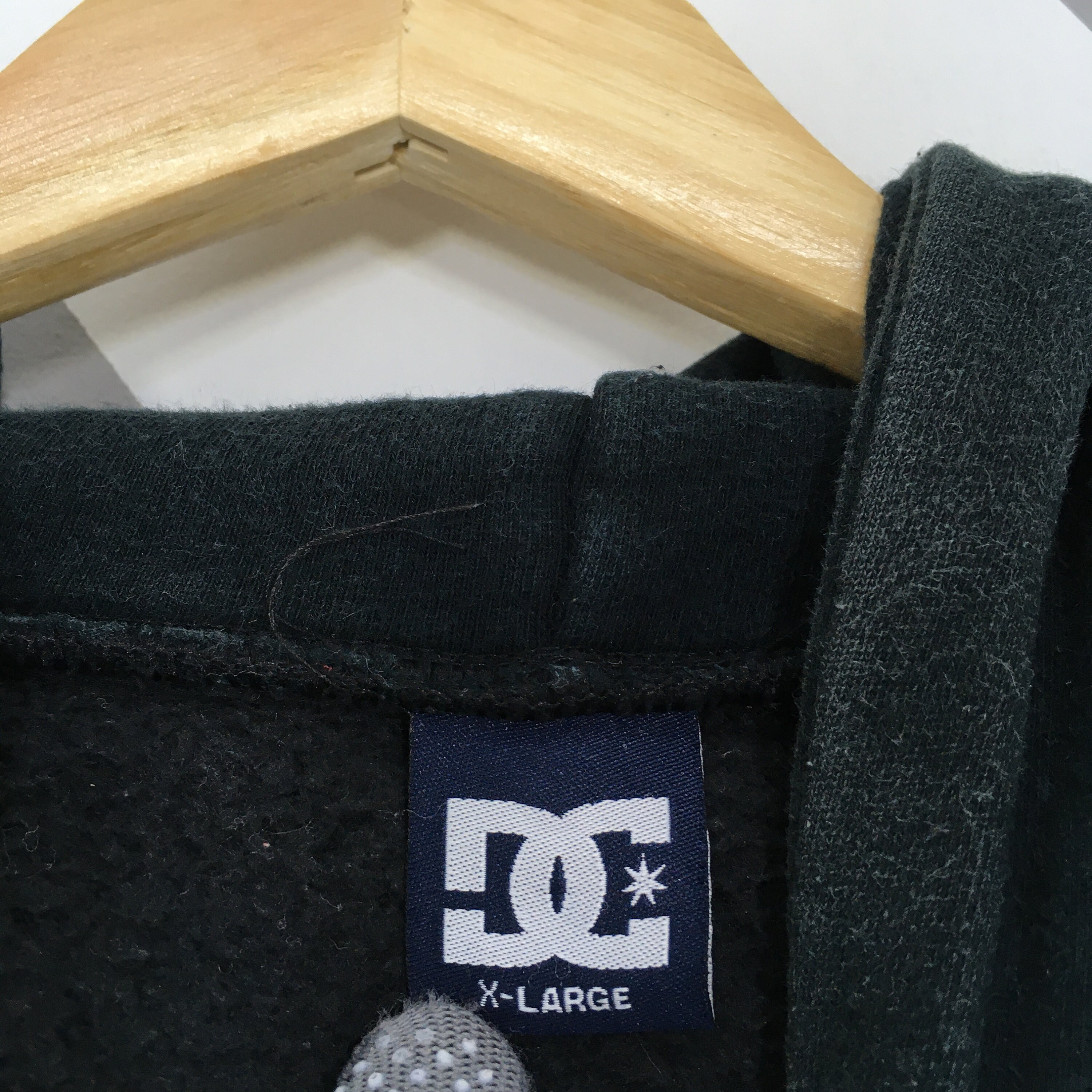 Vintage Dc Shoe Co Usa Hoodie Sweatshirt Xlarge Dc Star Skateboading ...