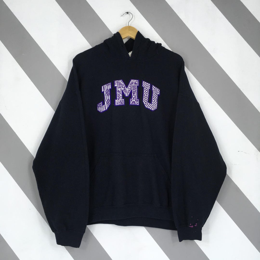 Vintage James Madison University Hoodie Sweatshirt Xlarge James Madison ...