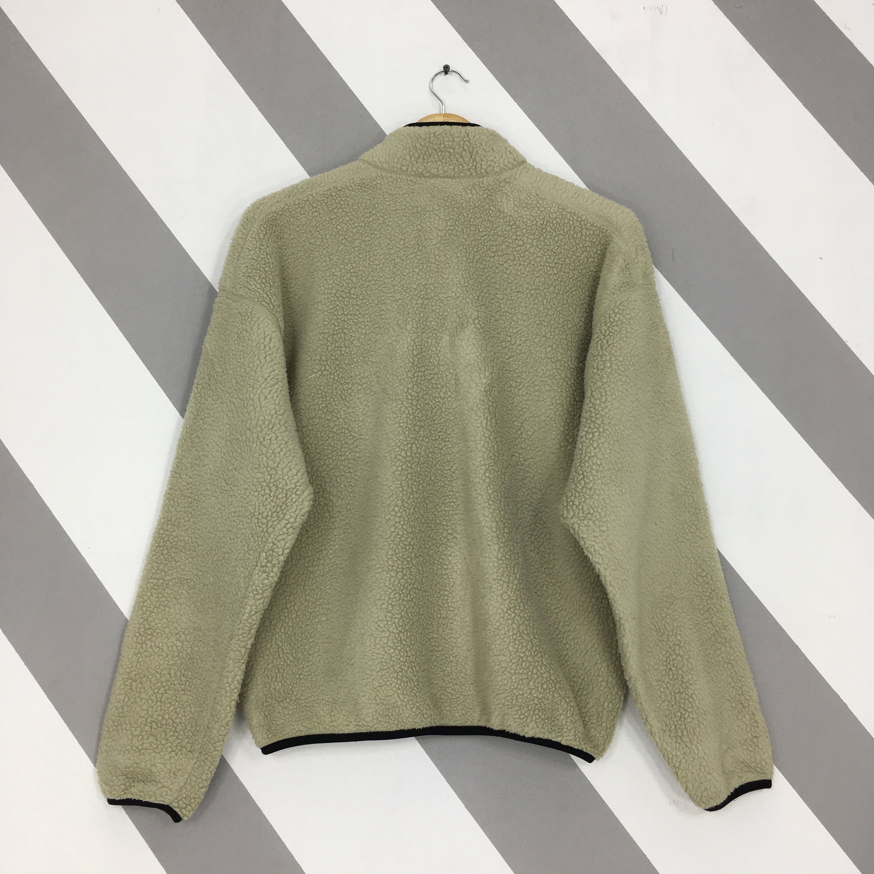 Vintage Montbell Half Button Fleece Sweater Small Mont-bell Polartec ...