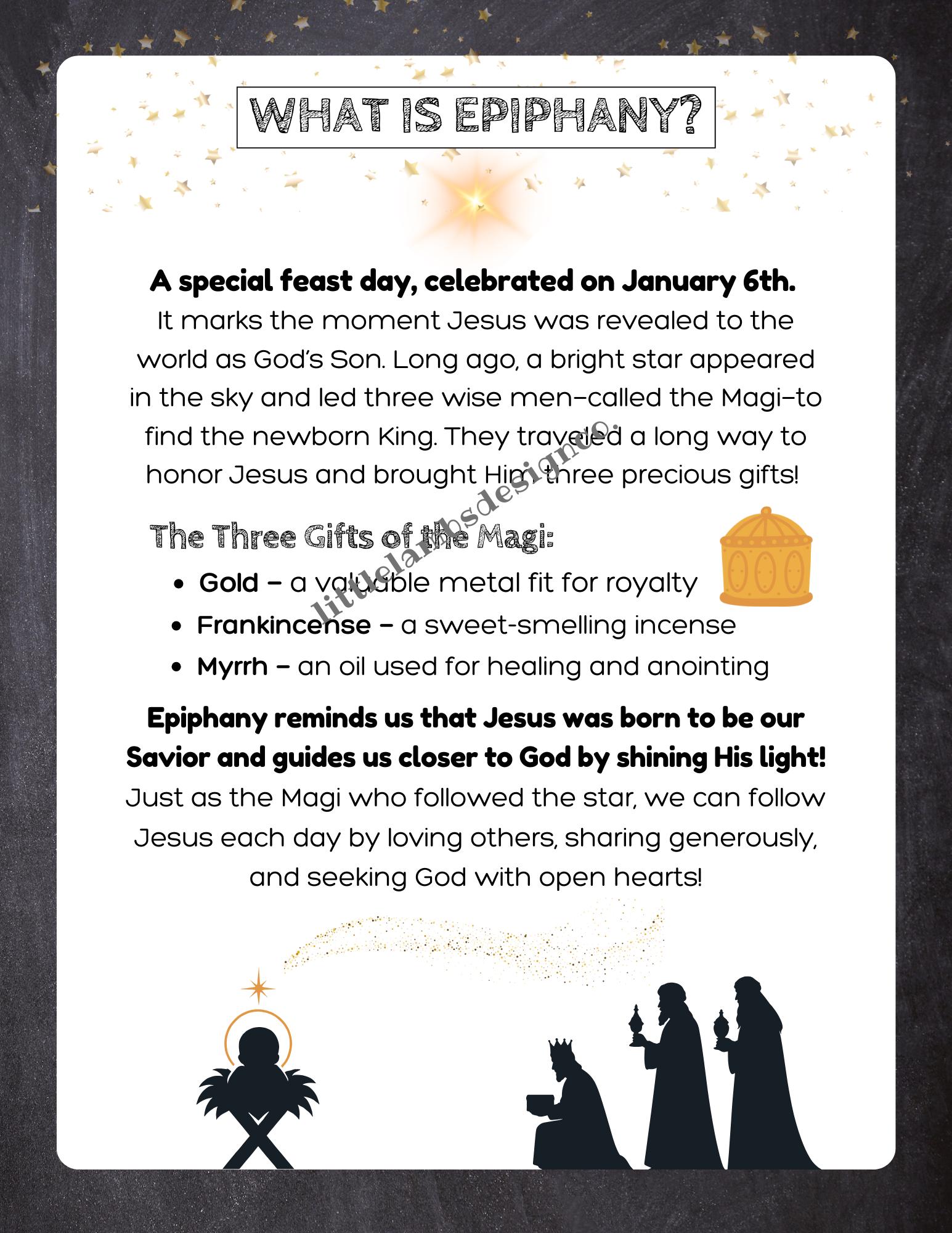 Catholic Epiphany Activity Bundle | House Blessing, Prayer & Coloring ...