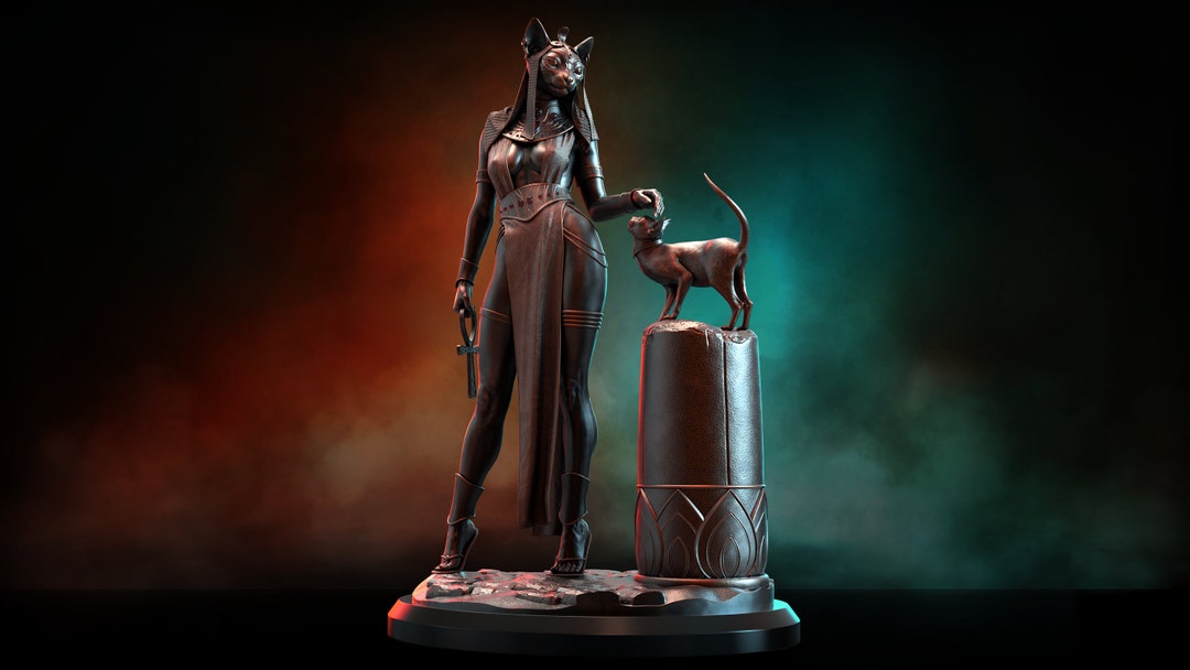 Bastet NSFW STL File 3D Digital Printing STL File for 3D - Etsy 日本