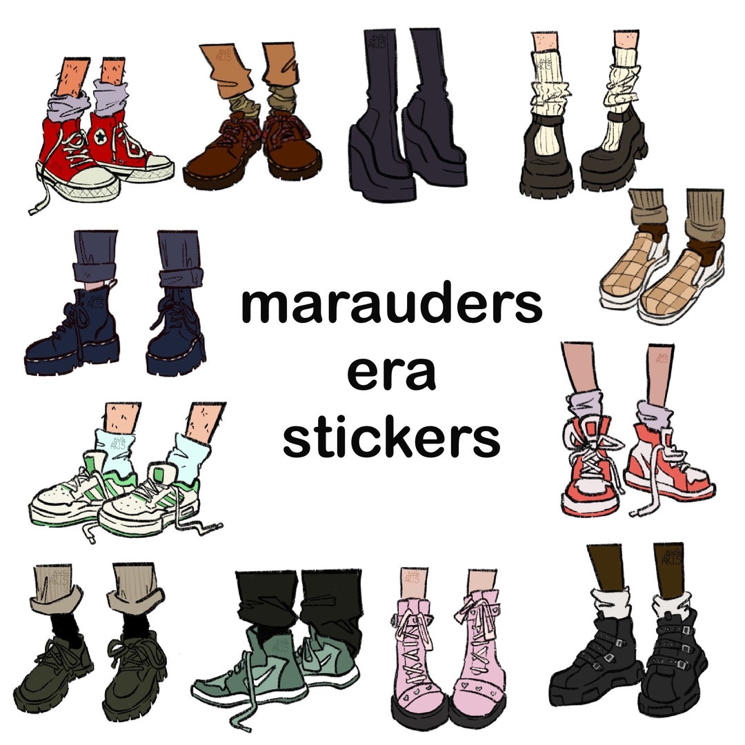 Stickers chaussures Marauders Era - Etsy France