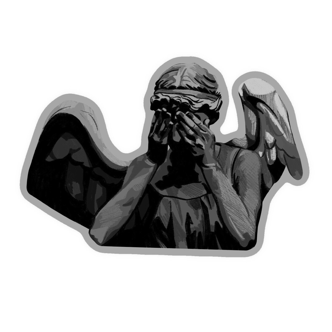 Weeping Angels Doctor Who Stickers - Etsy