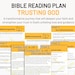 Trusting God, Bible Study Printable, Bible Study Guide, Personal Bible Study, Bible Reading Plan ...