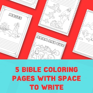 Bible Verse Coloring Page, Bible Coloring, Bible Worksheet, Sunday ...