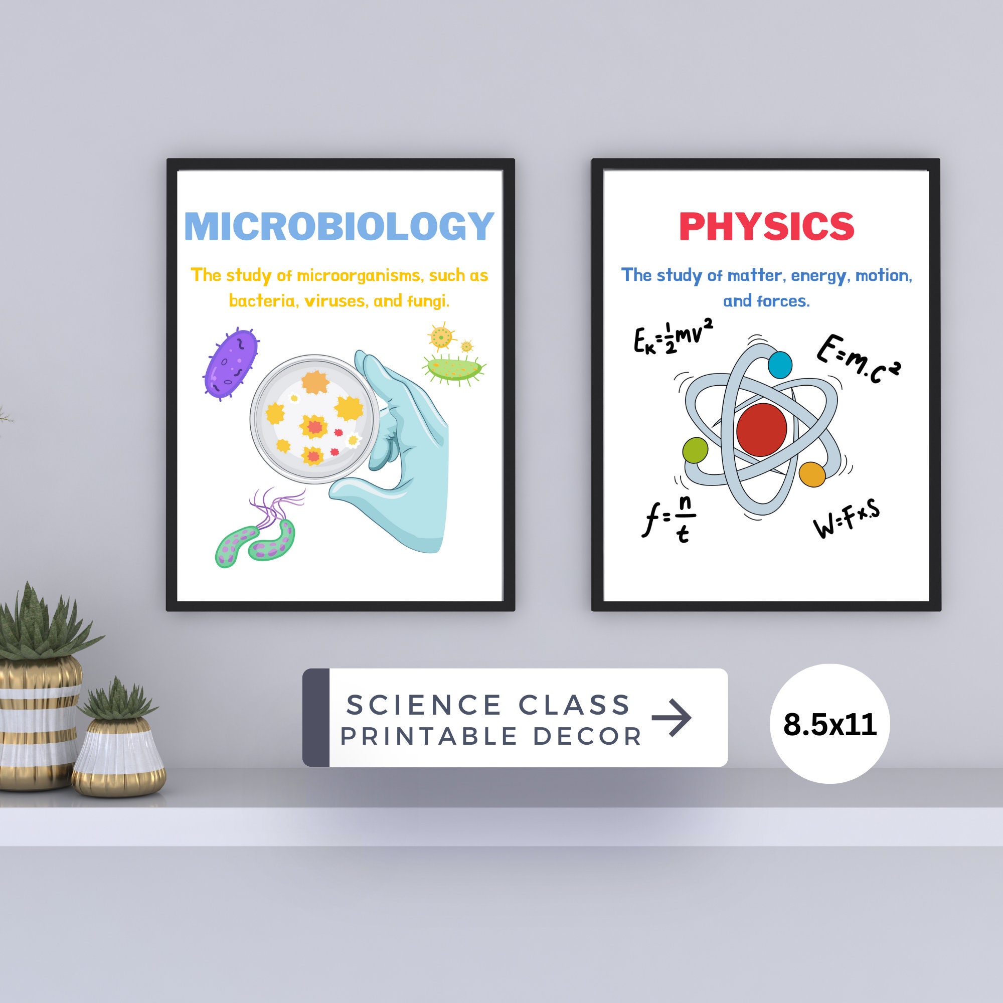 Science Classroom Decor, Science Poster, Science Class Decor, Science ...