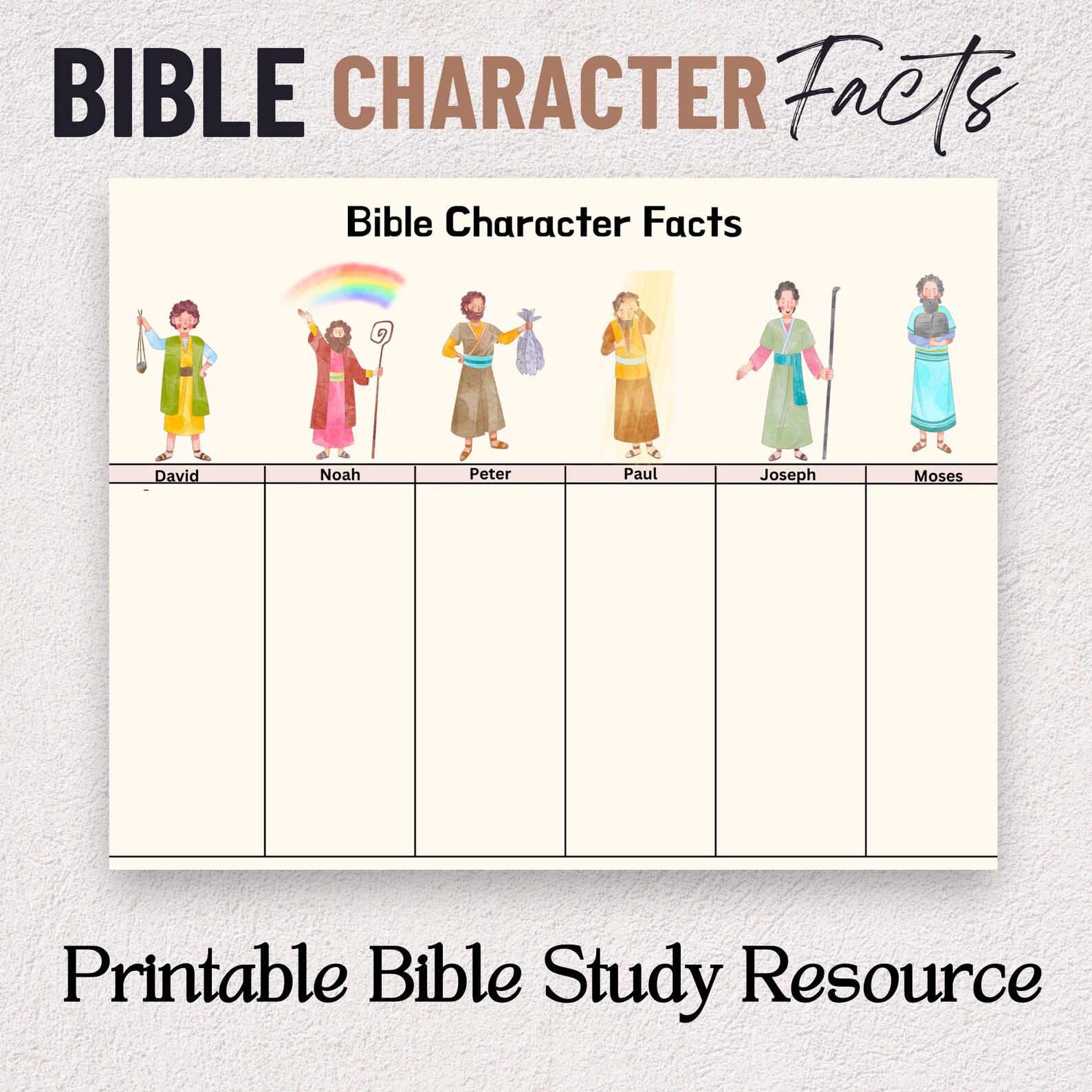 Bible Worksheet, Kids Bible Study, Kids Bible Printables, Sunday School ...