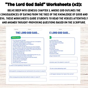 Kids Bible Study Printable, Sunday School Printable, Sunday School ...