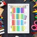 Math Multiplication Chart Math Poster Math Classroom Decor - Etsy