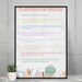 Classroom Rules Poster, Classroom Poster, Pastel Classroom Decor, Back ...