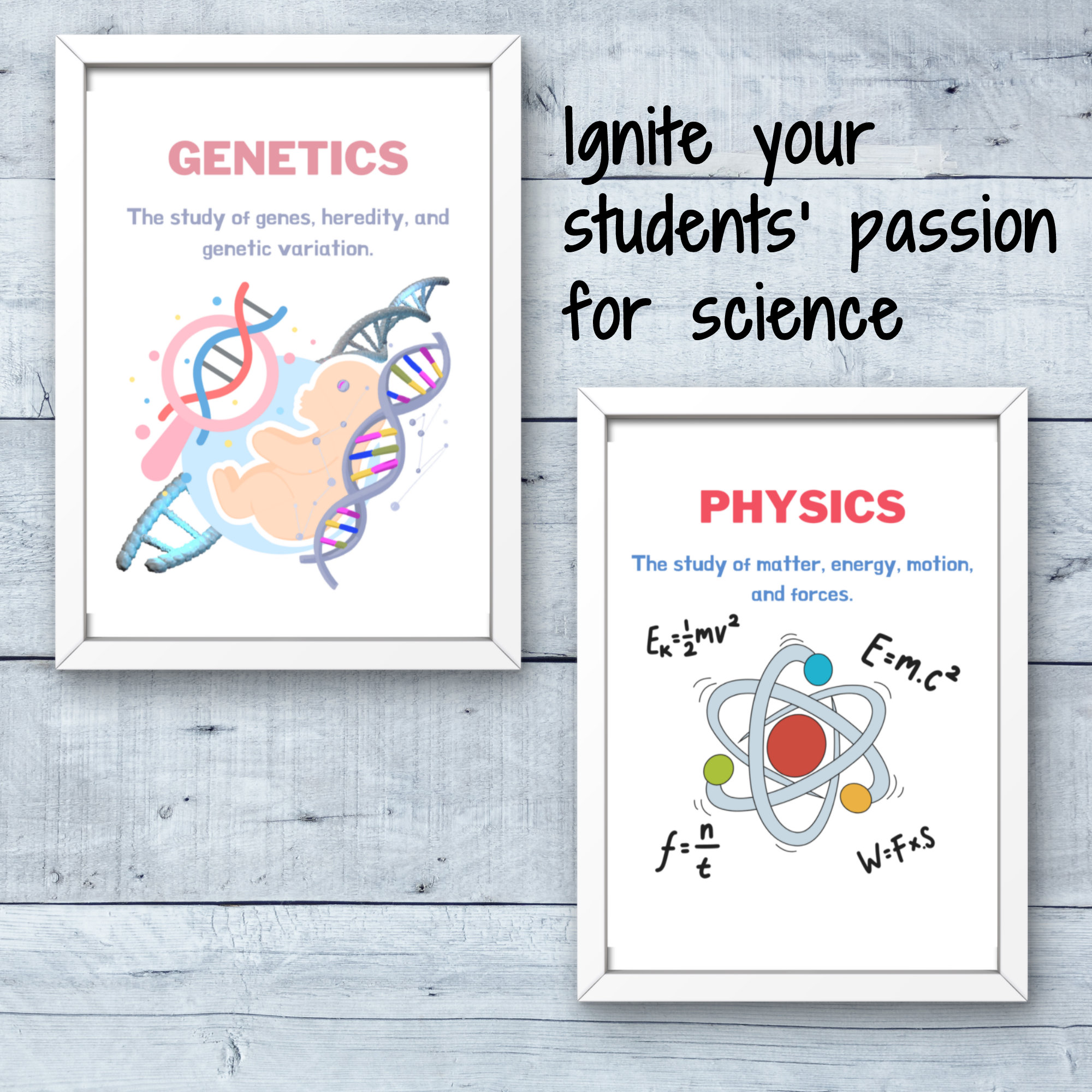 Science Classroom Decor, Science Poster, Science Class Decor, Science ...
