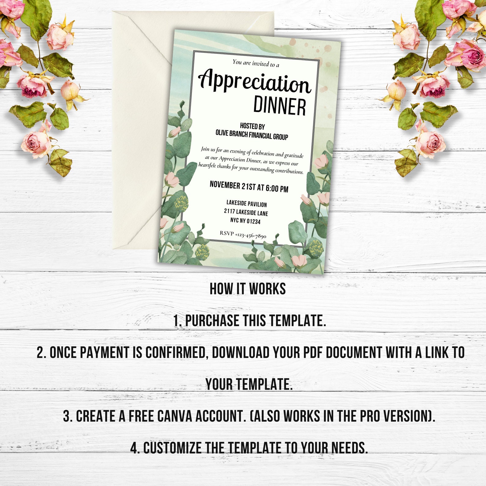 Appreciation Dinner Invitation Staff Appreciation Dinner Party Employee ...